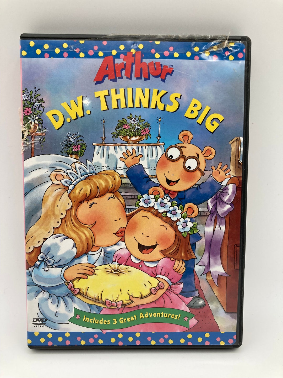 Arthur D.W. Thinks Big DVD Vintage Rare Childrens Educational DVD Sony ...