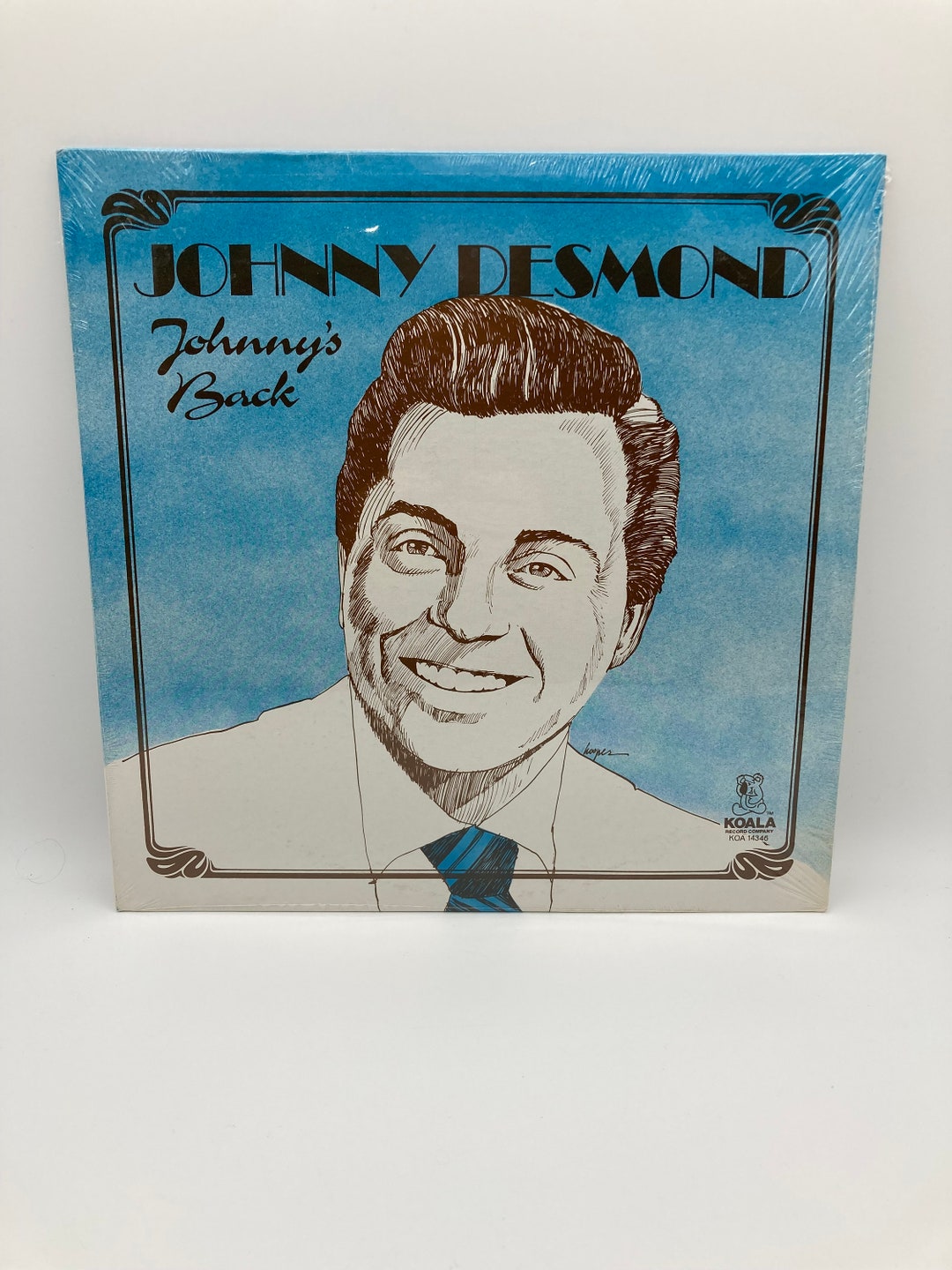 Johnny Desmond Johnny's Back Vintage Vinyl Record Album LP Rare Factory ...