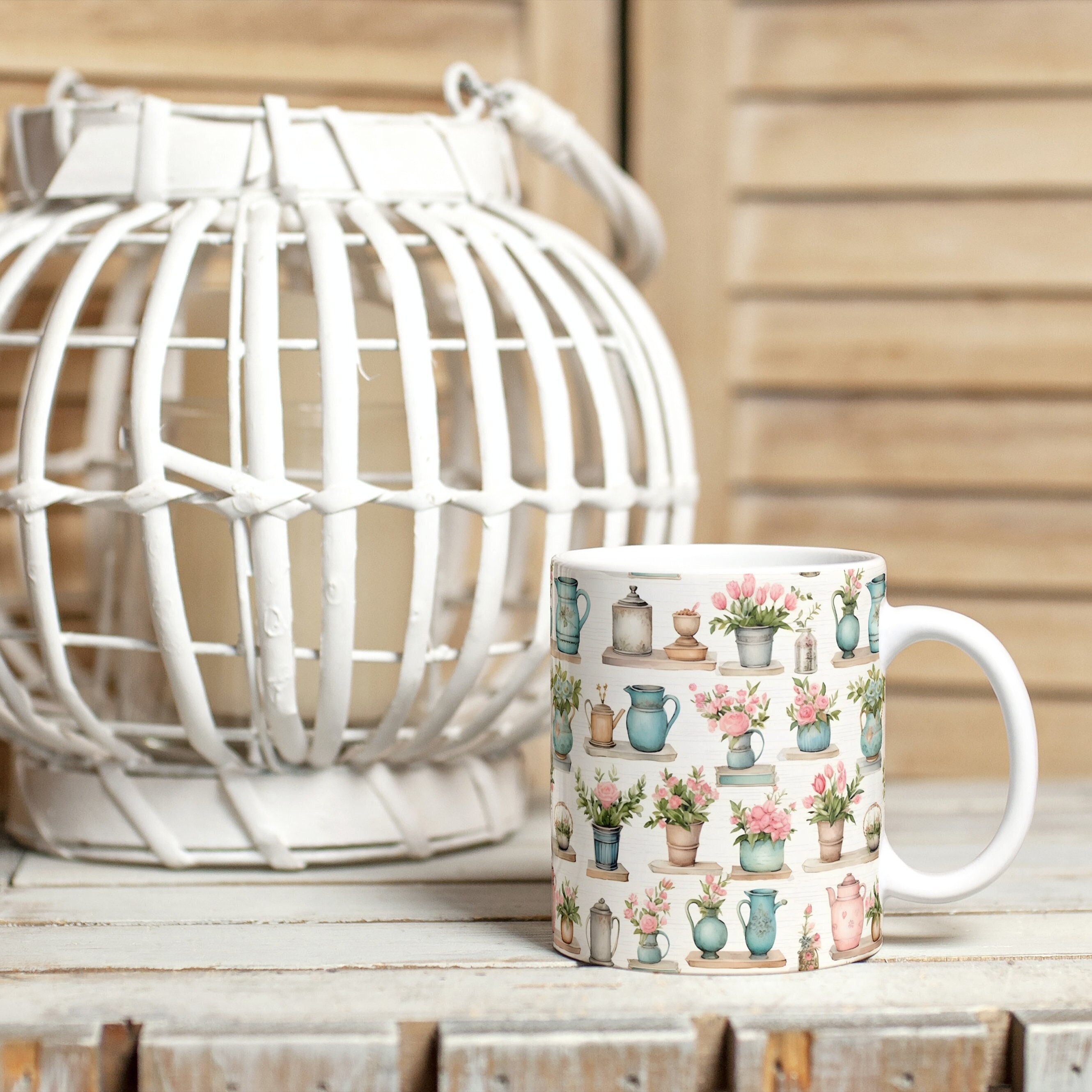 14 Shabby Chic Seamless Digital Papers | 12x12 Inch JPG | 300 DPI ...