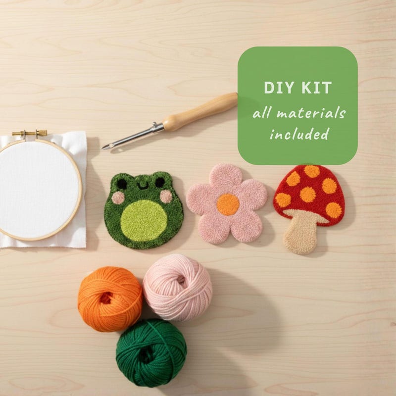 Beginners paket tufting - Etsy.de