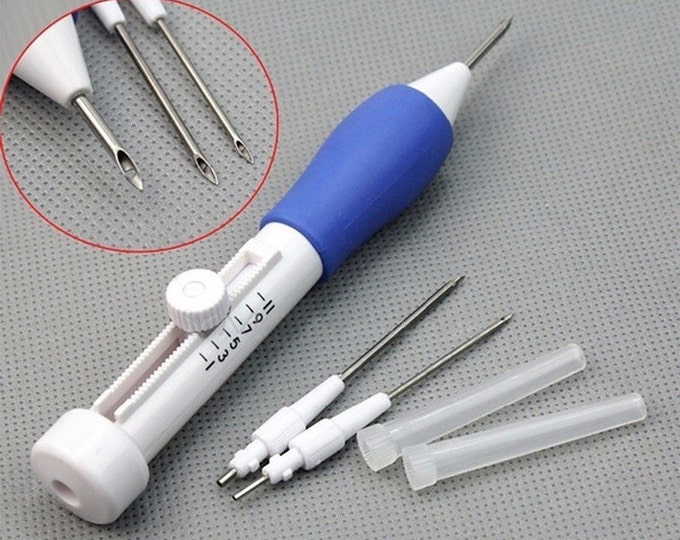 Punch Needle Set 3 Adjustable Needles Pen Beginner Punch Knitting ...