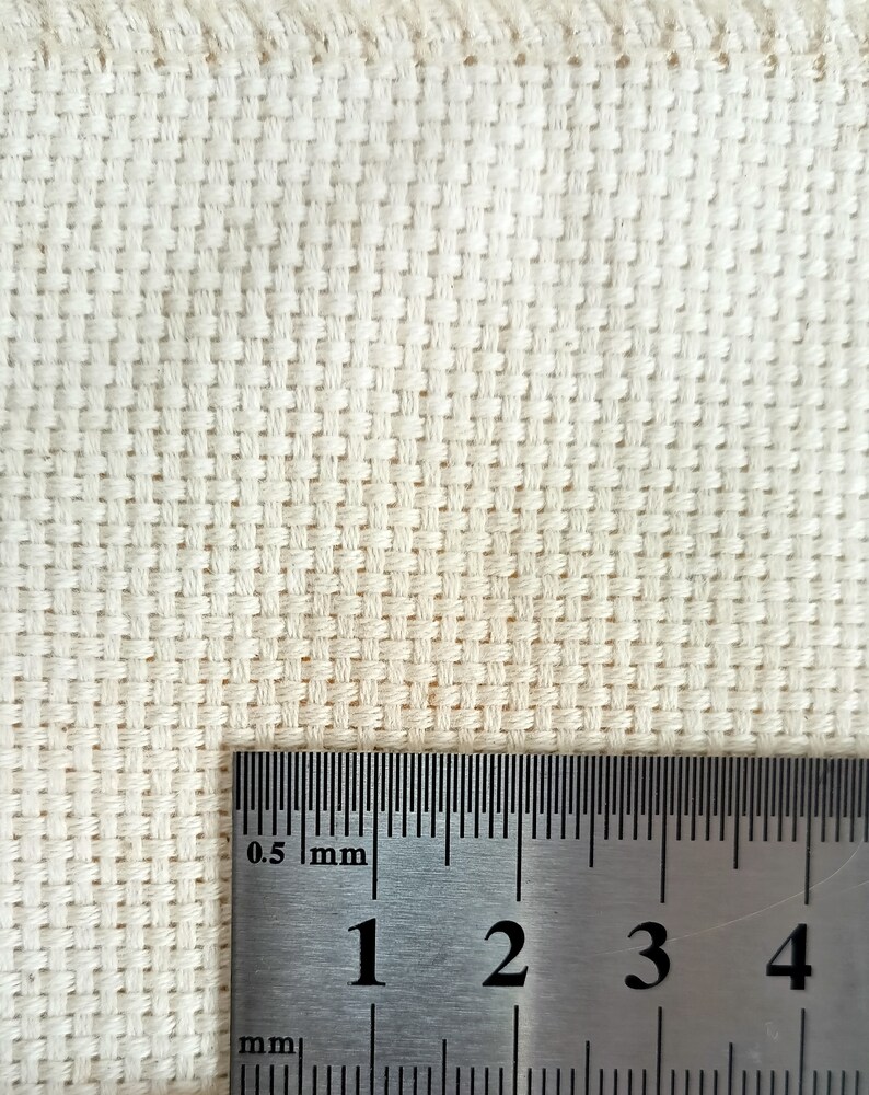 Monks Cloth Punch Needle Fabric Embroidery Cloth Punch Needle Kit Rug Hooking 100 Cotton
