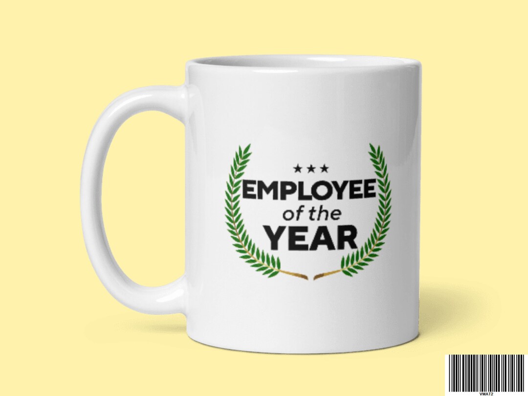 Award for Employee of the Year Mug | Corporate Gift Mug | Office Gags ...