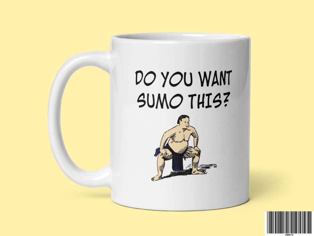 Funny Sumo Wrestling Coffee Mug: Parody Gift for Sumo Enthusiasts - Etsy