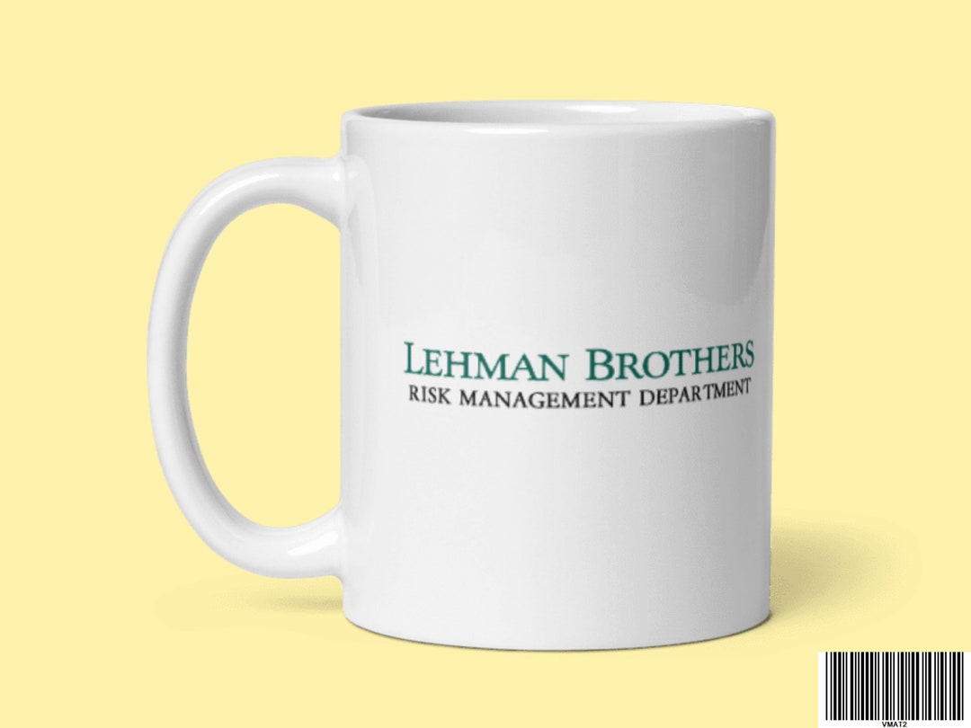 Lehman Brothers Mug With Risk Management Department Print Design | Wall ...