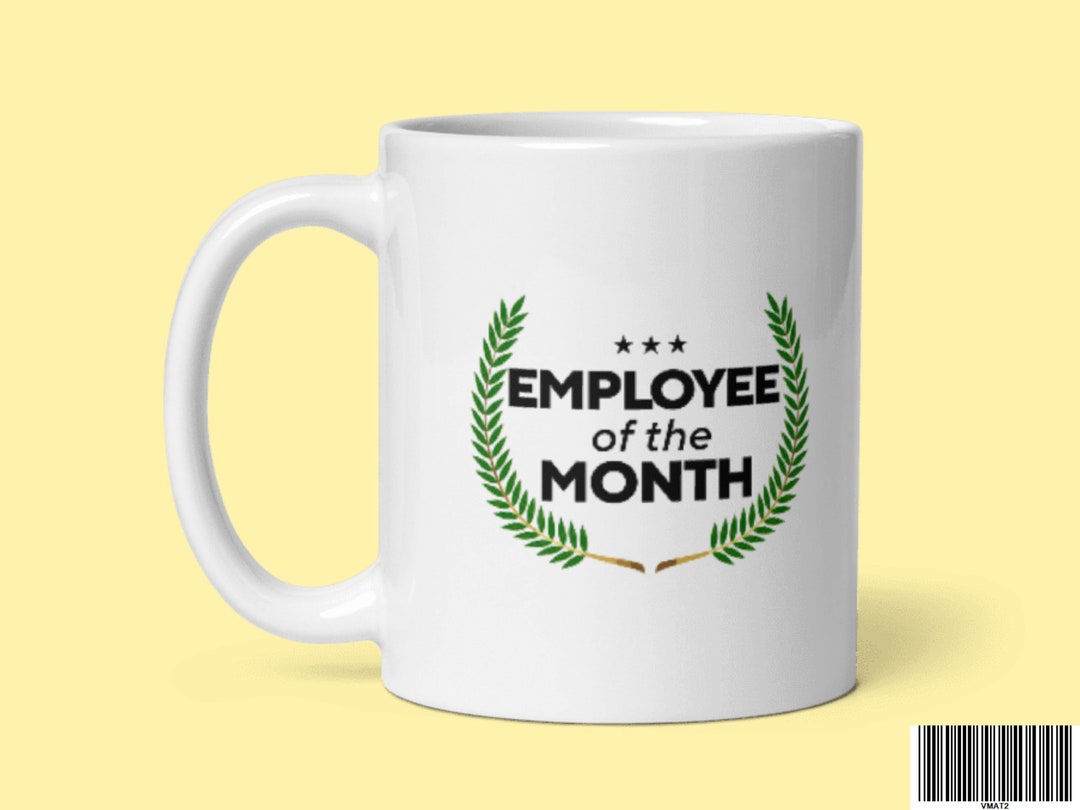 Award for Employee of the Month Mug | Corporate Gift Mug | Office Gags ...