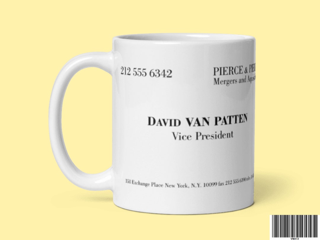 David Van Patten Business Name Card Design: Psycho Movie Pop Culture ...