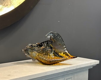 Blown Glass Conch Shell - Etsy