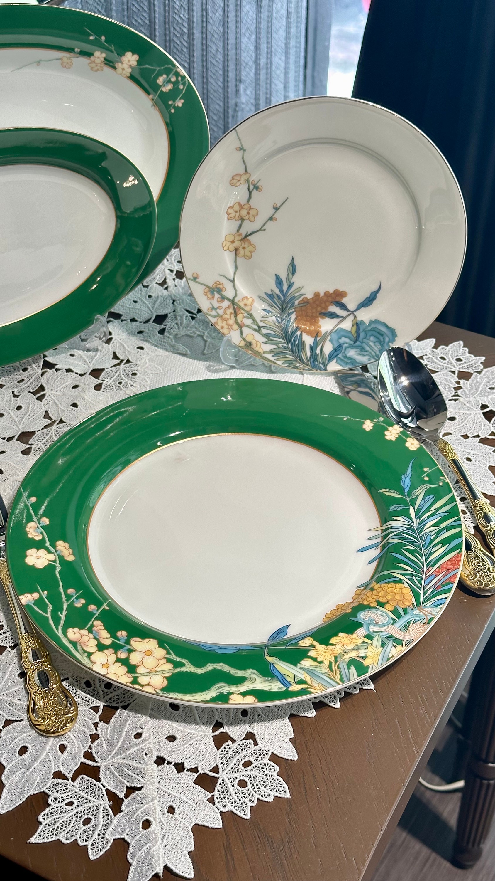 Green Nature 28pieces 6 Person Dinnerwareset, Dinnerware Set 28 Piece ...