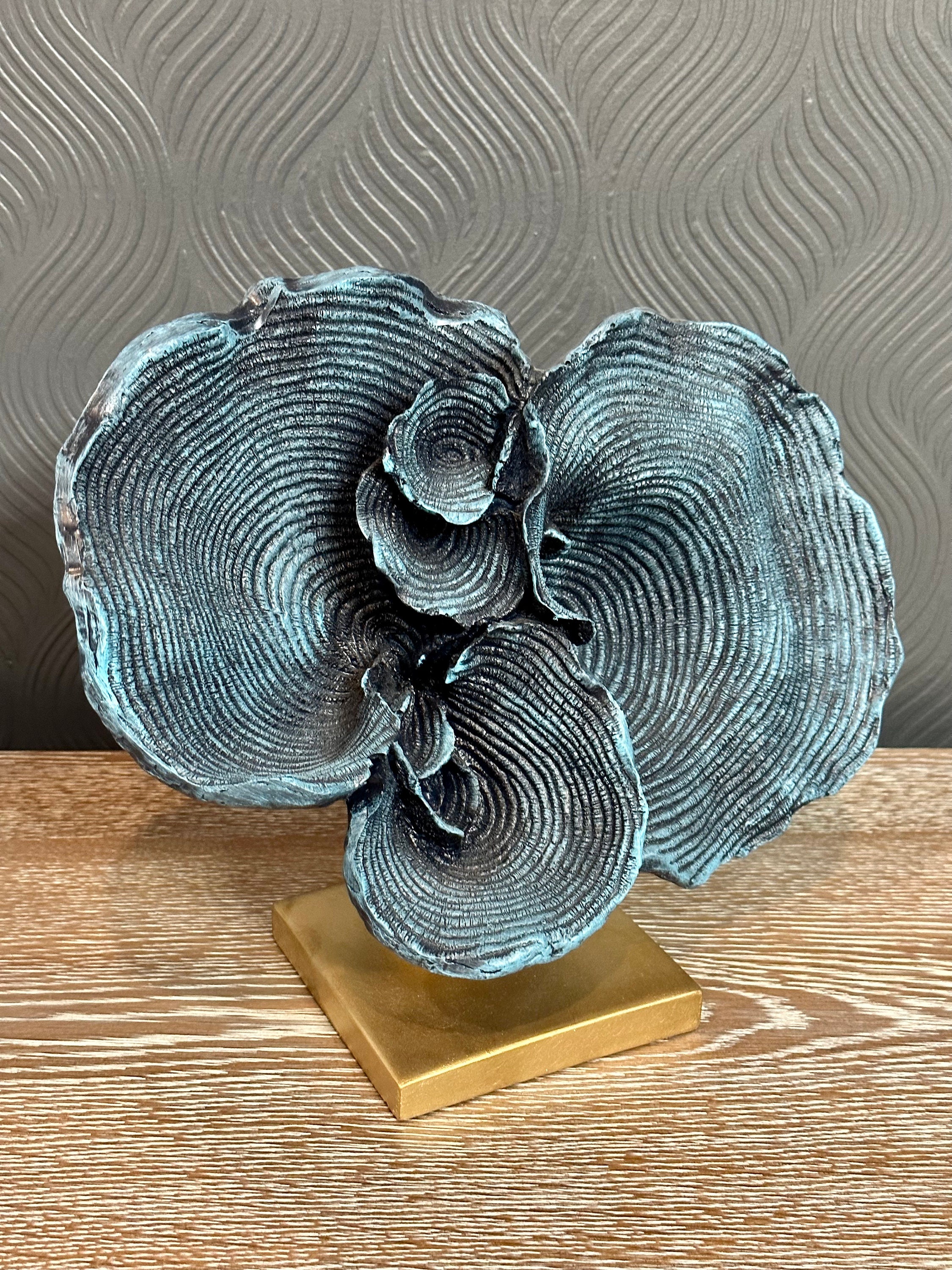 Decorative Navy Blue Coral Reef, Polyester Coral Object,coral Stone ...