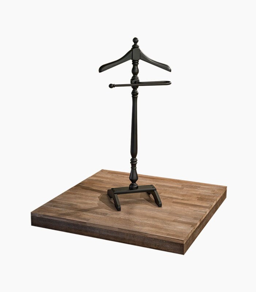 Minimalist Valet Stand Black, Black Valet Stand, Modern Dumb Butler ...