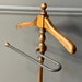 Minimalist Valet Stand Walnut, Walnut Valet Stand, Modern Dumb Butler ...
