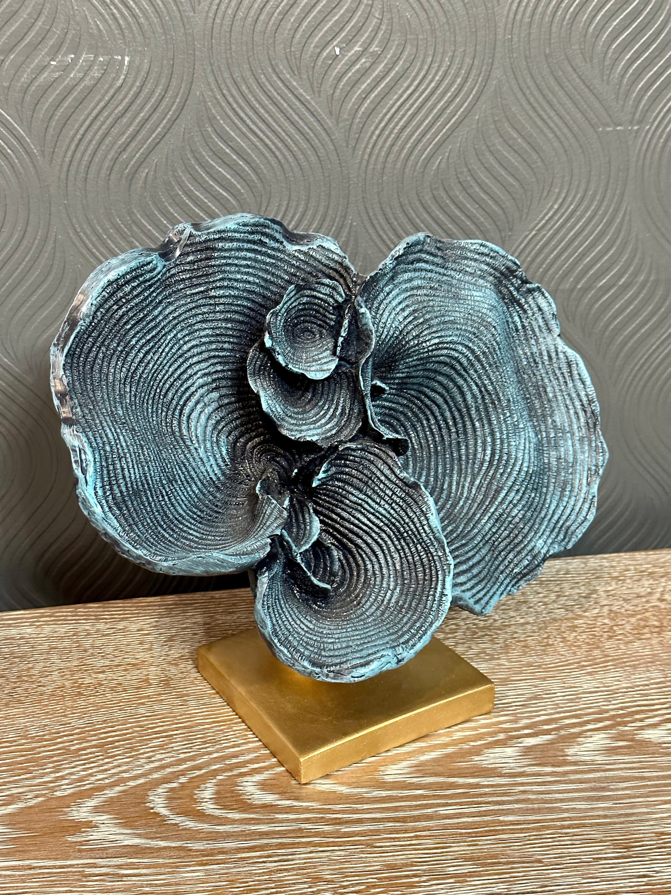 Decorative Navy Blue Coral Reef, Polyester Coral Object,coral Stone ...