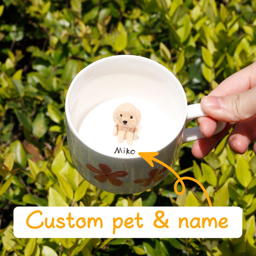 Personalized Pet Mug,custom Handmade Ceramic Coffee Mug, Personalized ...
