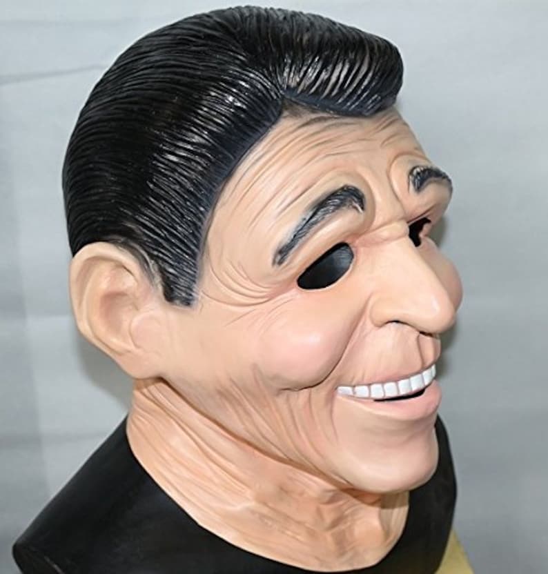 Ronald Reagan Latex Mask Cartoon Style Point Break President - Etsy UK