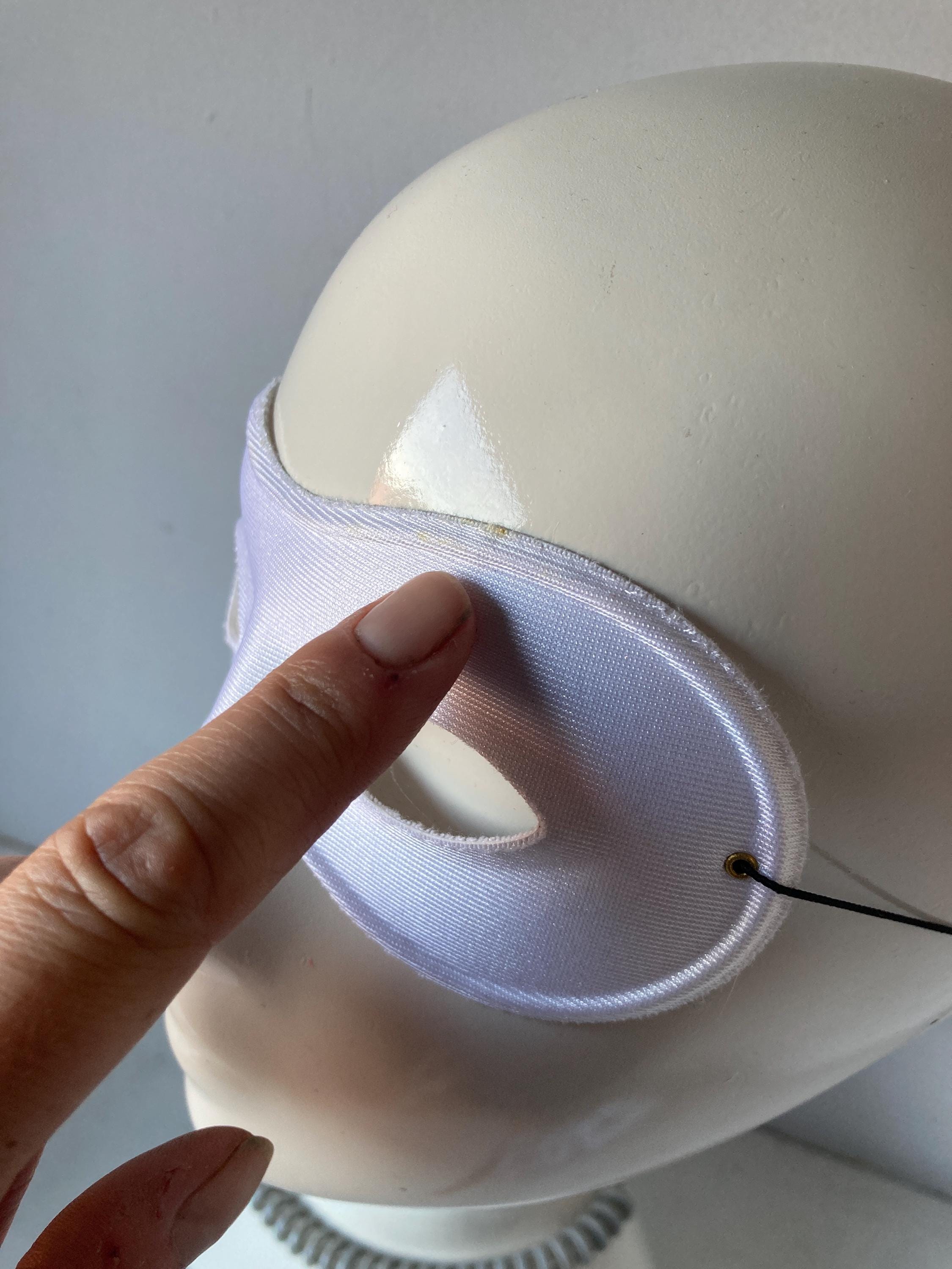 Plain White Masquerade Mask Eye Masquerade Mask Unisex Disguise ...