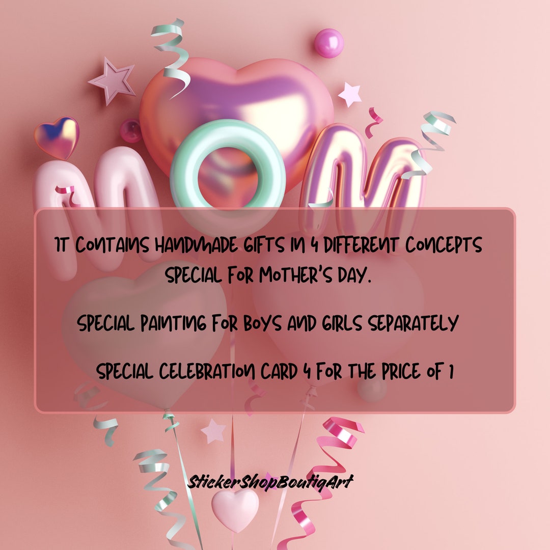 Mother's Day Printable, All About My Mom, Mothers Day Gift, Card for ...