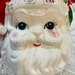 Vintage RELPO Santa Planter, Christmas Assemblage With Ornaments - Etsy
