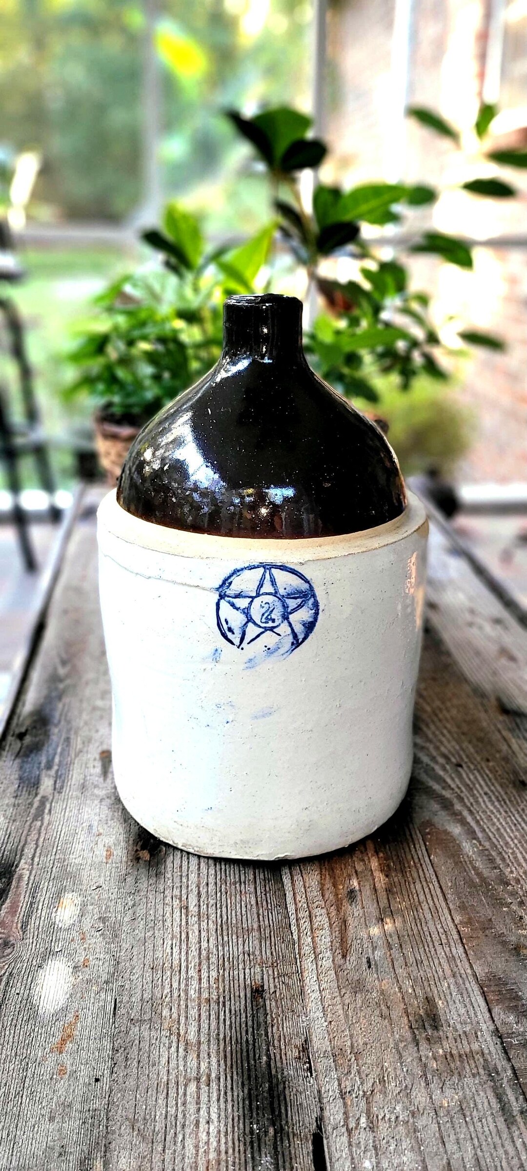 Star Pottery of Ohio (1892-1945) Vintage/antique Stoneware 2-gallon ...