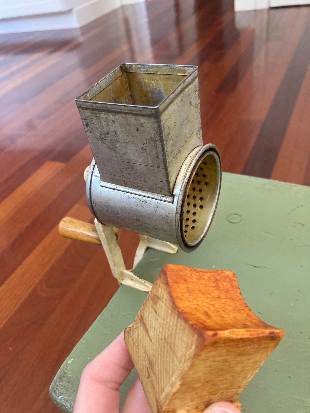 Cheese Grater Metal and Wood Cheese or Nut Grater. Made in Germany ...