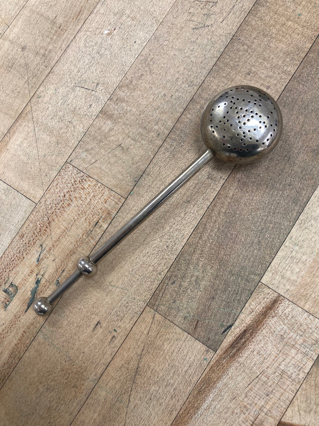Tea Wand Silver Plated, Spring Loaded for Loose Tea. Vintge Tea Party ...