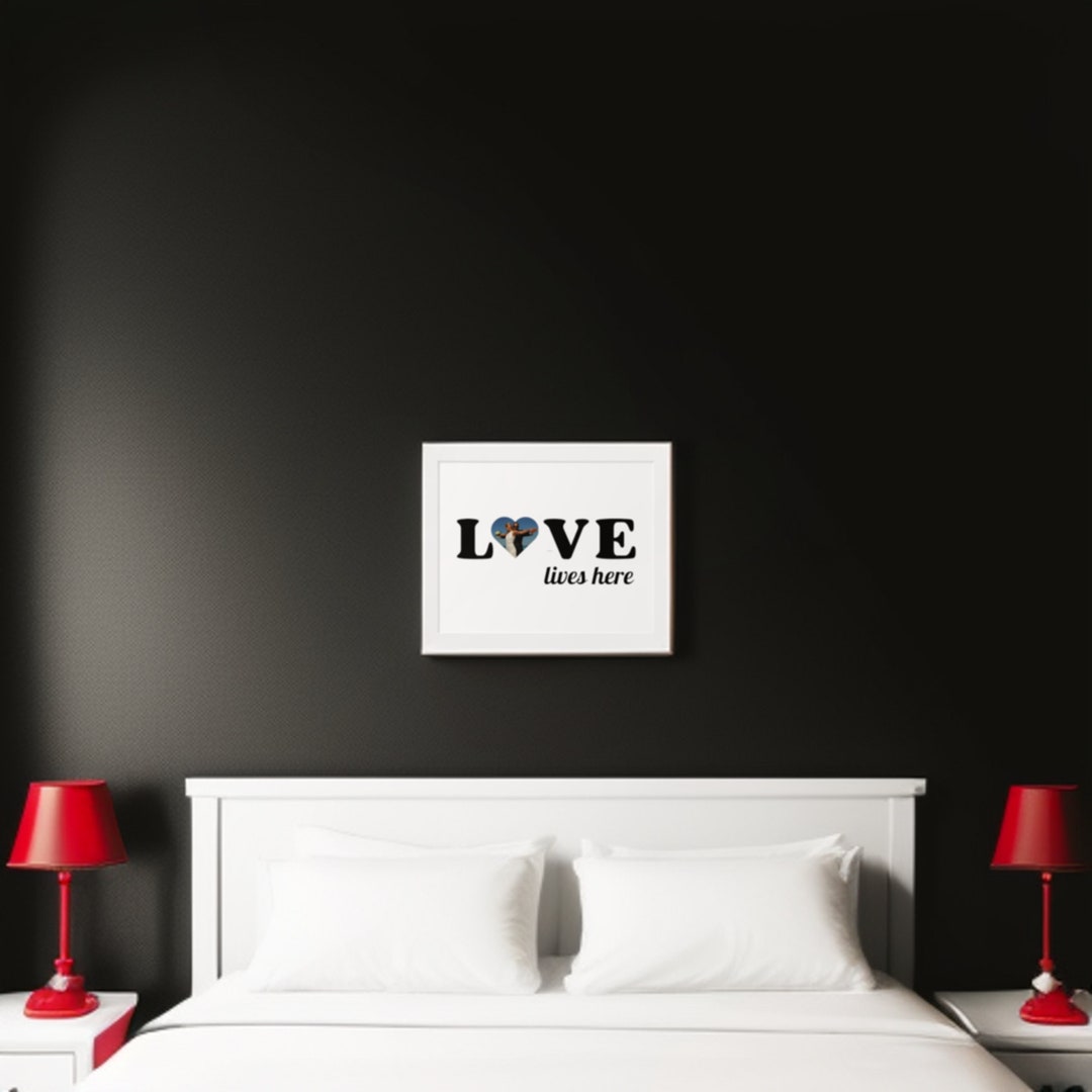 Custom Photo Poster Love Photo Poster Personalized Photo Poster Unique ...