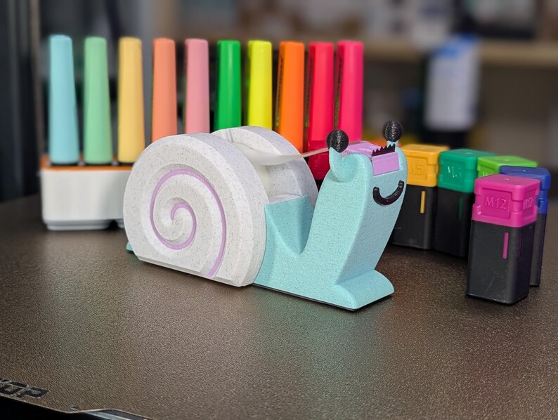 Hubert the Snail Tape Dispenser - for Your All Your Office, Gift ...