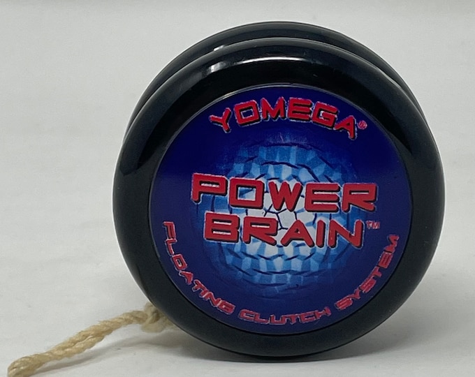 Vintage Yomega Power Brain Black Yoyo With Floating Clutch System - Etsy
