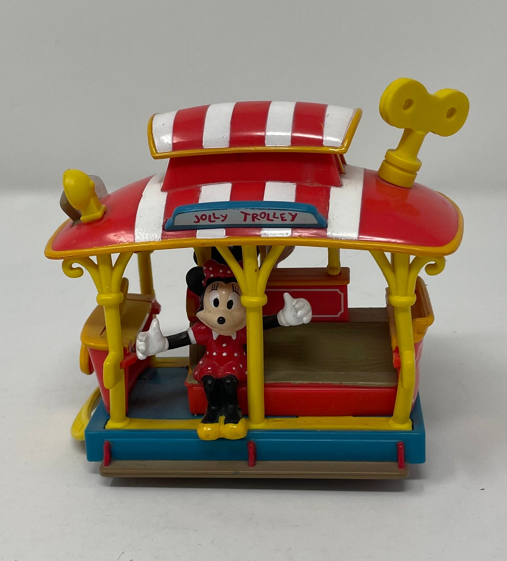 Vintage 1993 Disney Theme Park Attraction Jolly Trolley Mickey & Minnie ...