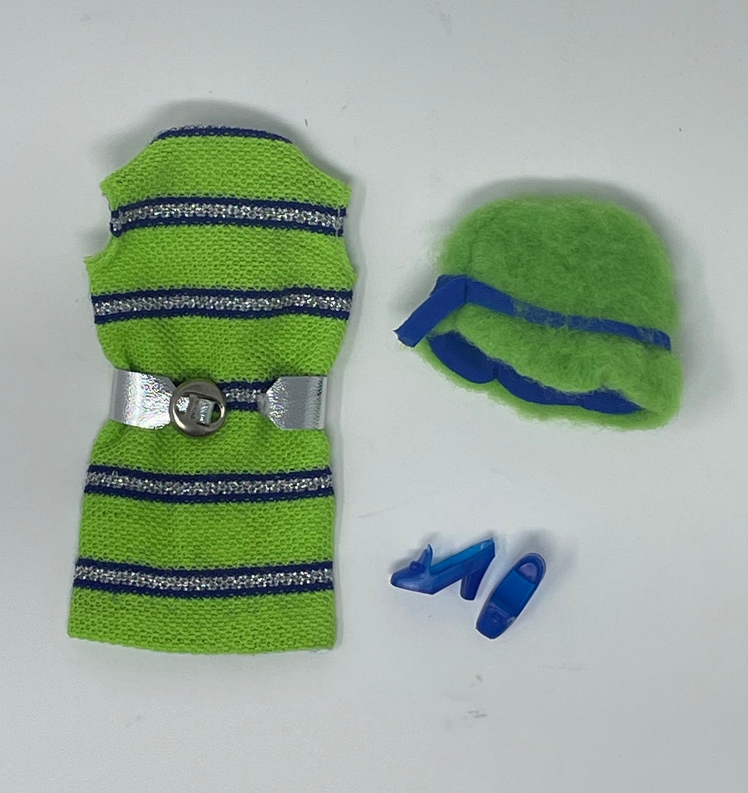VINTAGE Mod Barbie Fashion now Knit 1452 1970 - Etsy