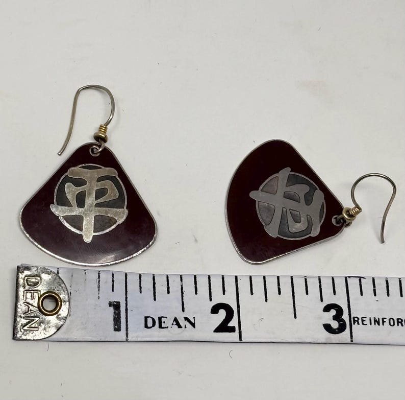 Vintage Laurel Burch "tranquility" Chinese Character, Black, Charcoal ...