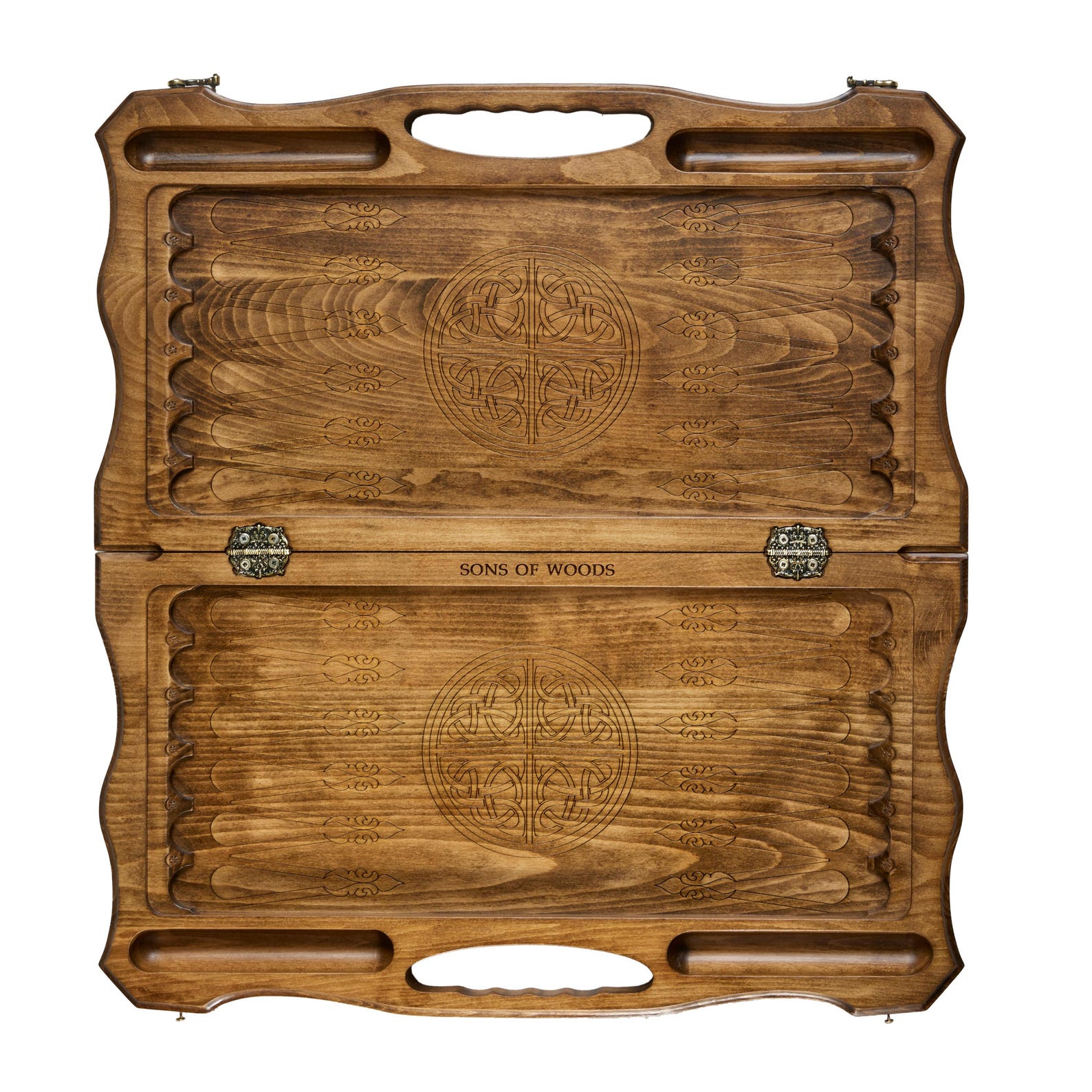 Handmade Luxury Wooden Backgammon Set. Bright Eagle Edition. Nardy ...