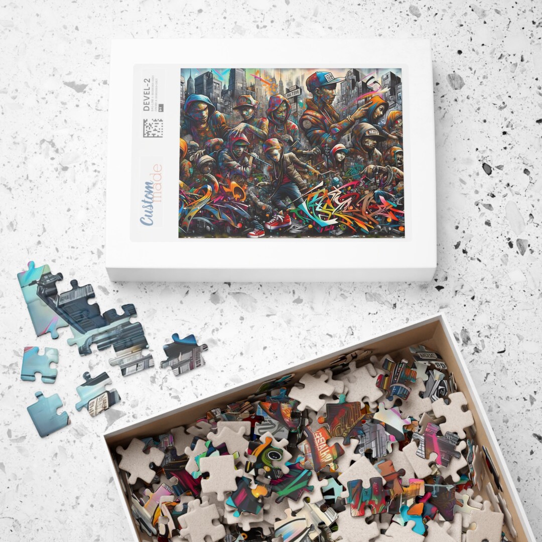 Urban Street Art, With Graffiti Fonts and Bold, Expressive Characters ...