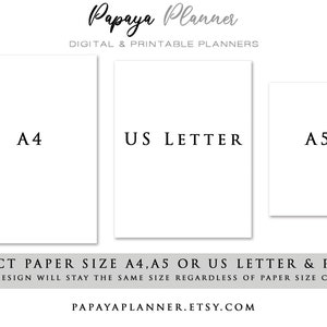 Facebook Page Planner - Printable Planner, Personal Planner, Social ...