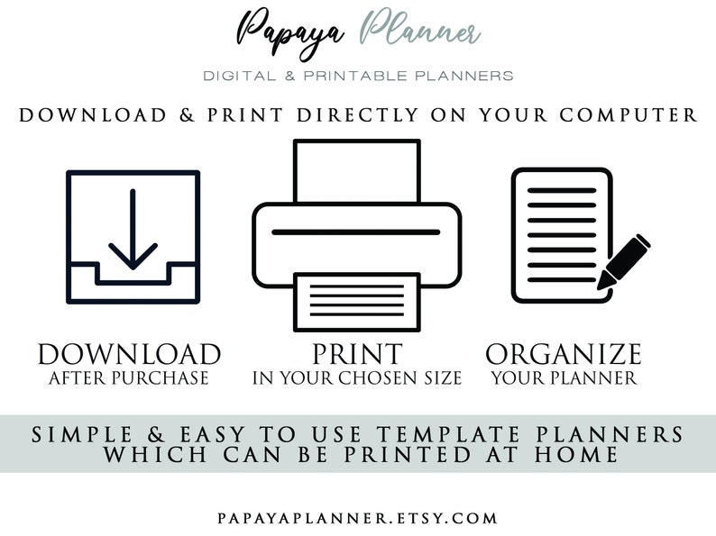 Monthly Budget Pack Printable Planner, Financial Template, Spending Log ...