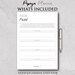 Aida Model Planner - Printable Planner, Personal Planner, Social Media ...