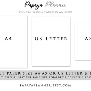 Family Fun Planner - Printable Planner, Household Planner, Personal ...