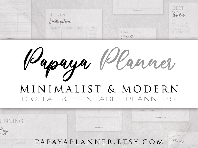 Class Attendance Tracker - Printable Planner, Education Template, Study ...