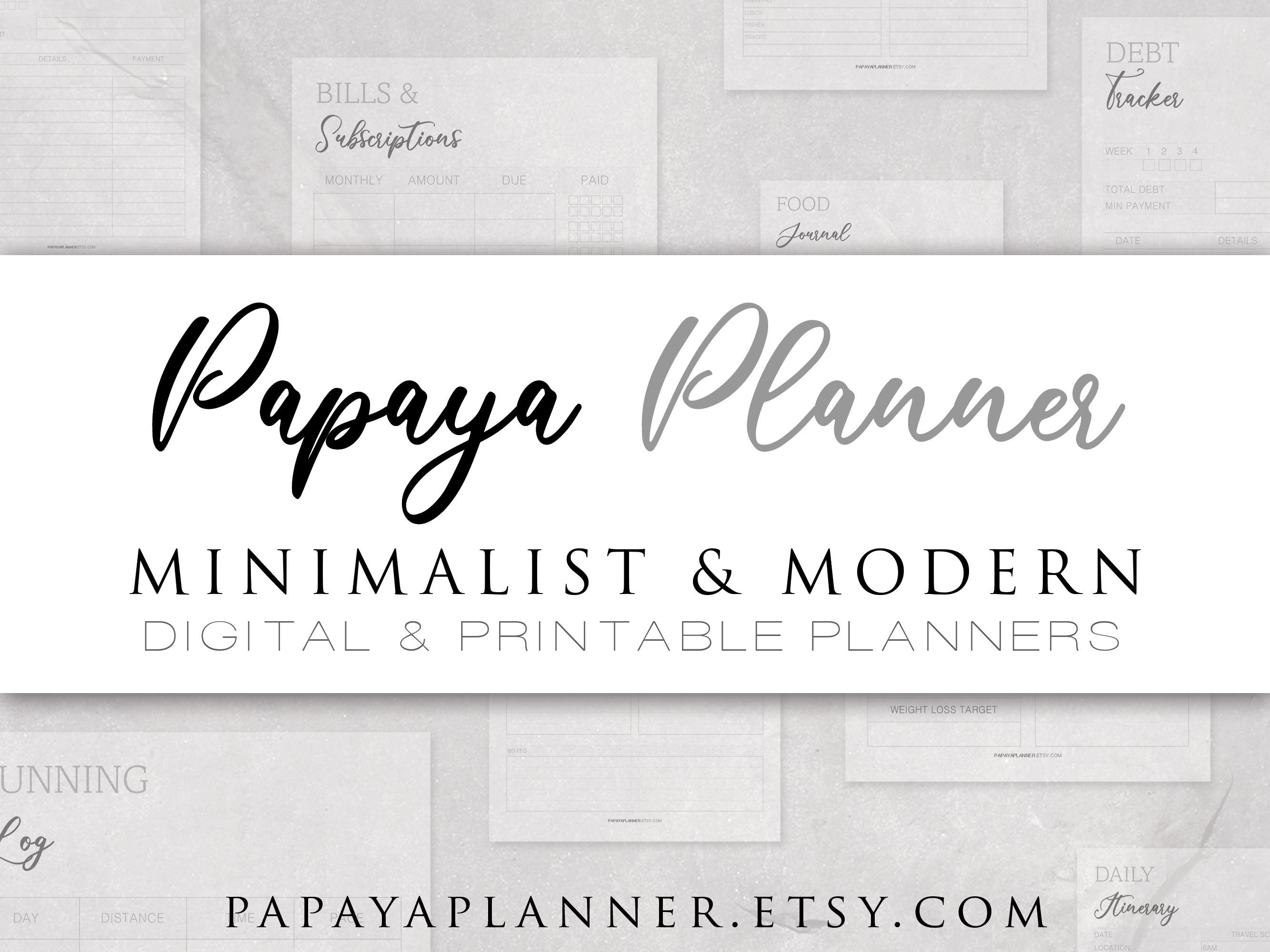 Class Attendance Tracker - Printable Planner, Education Template, Study ...