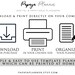 Appointment Trackers Printable Planner, Business Template, Digital Plan ...