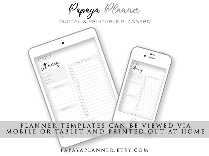 Class Attendance Tracker - Printable Planner, Education Template, Study ...