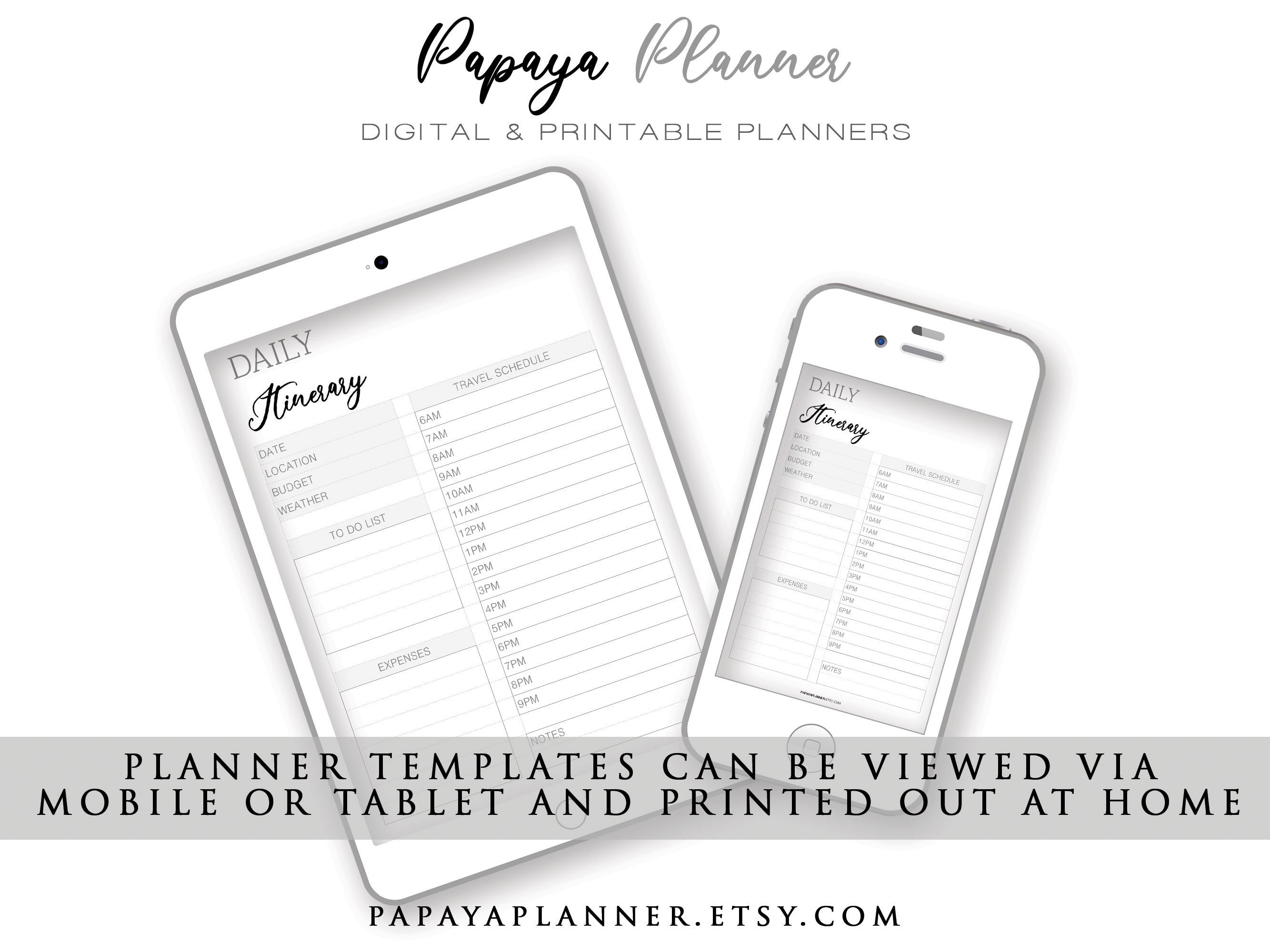 Smart Goals Planner Printable Planner, Productivity Planner, Habit ...