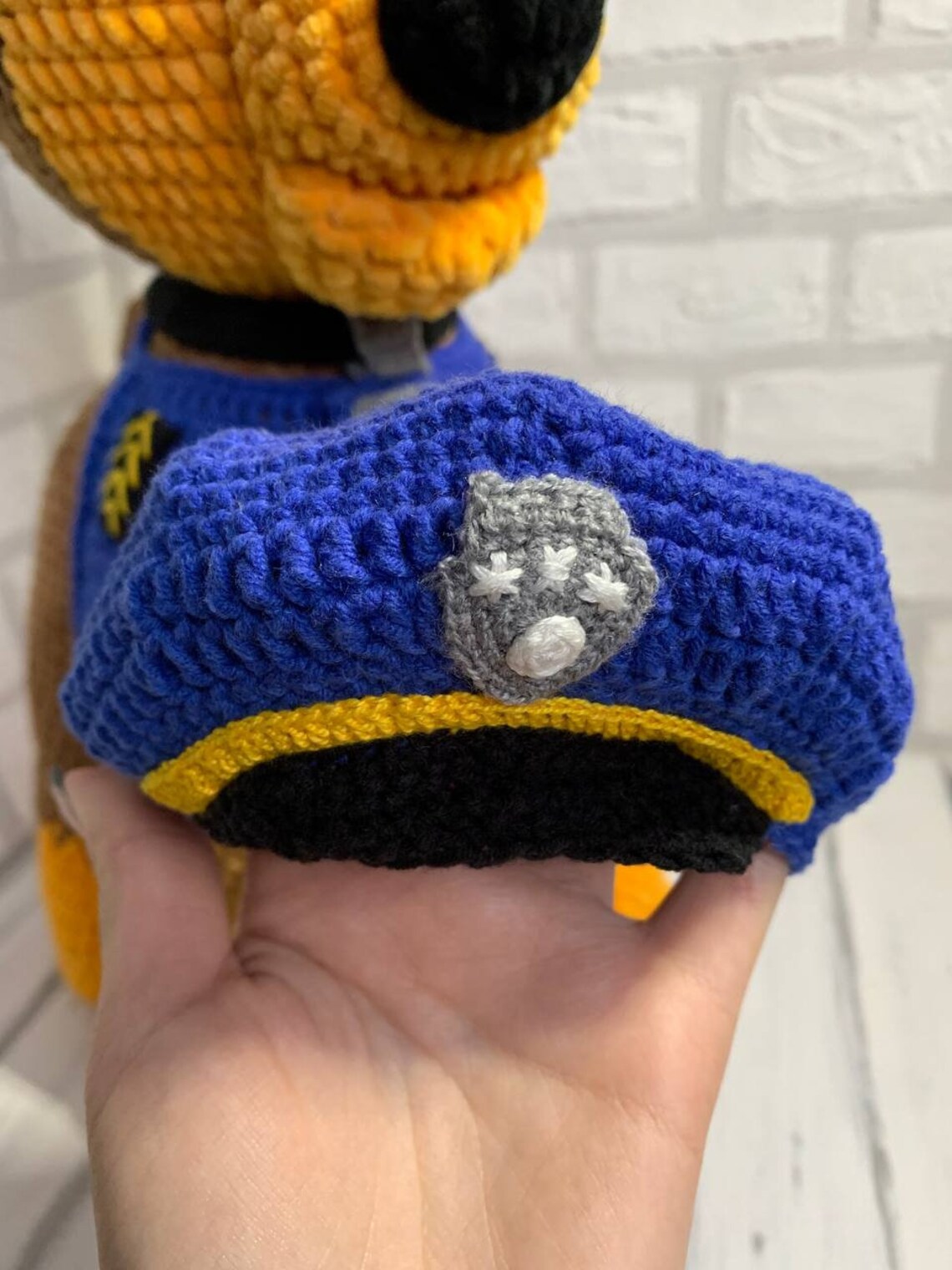PAW Patrol Chase Handmade Crocheted Toy - Etsy