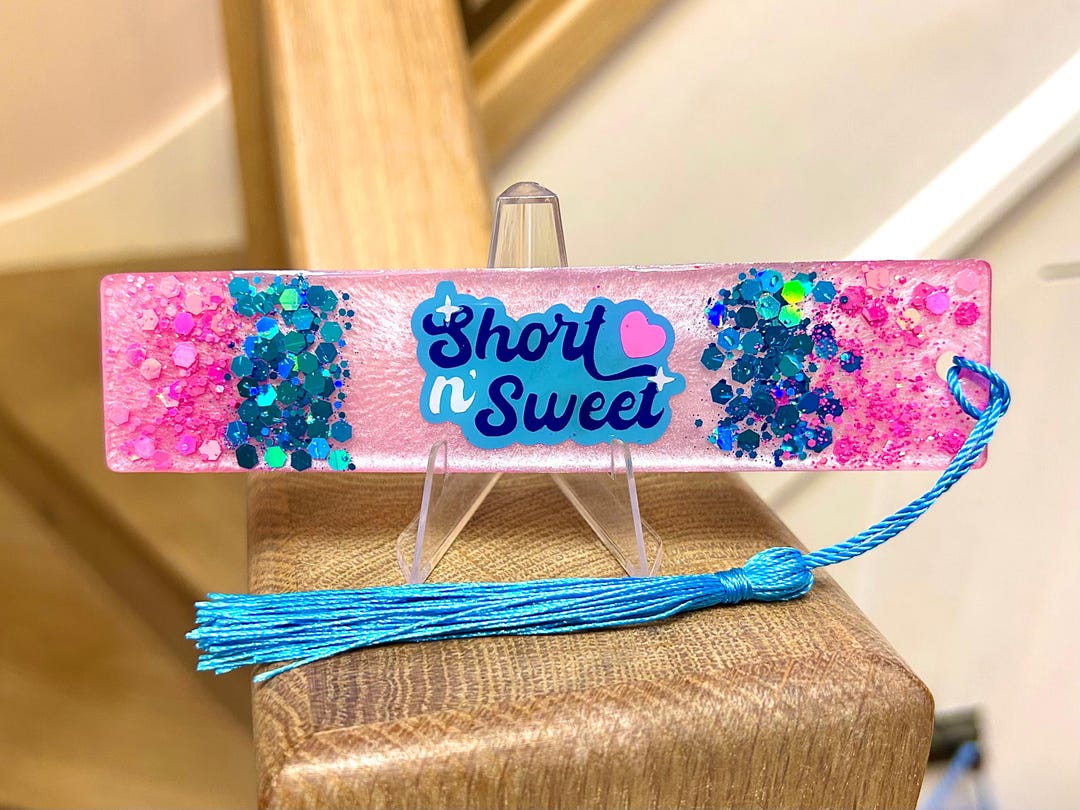 RARE Bookmark Sabrina Carpenter Short N Sweet Tour Blue and Pink ...