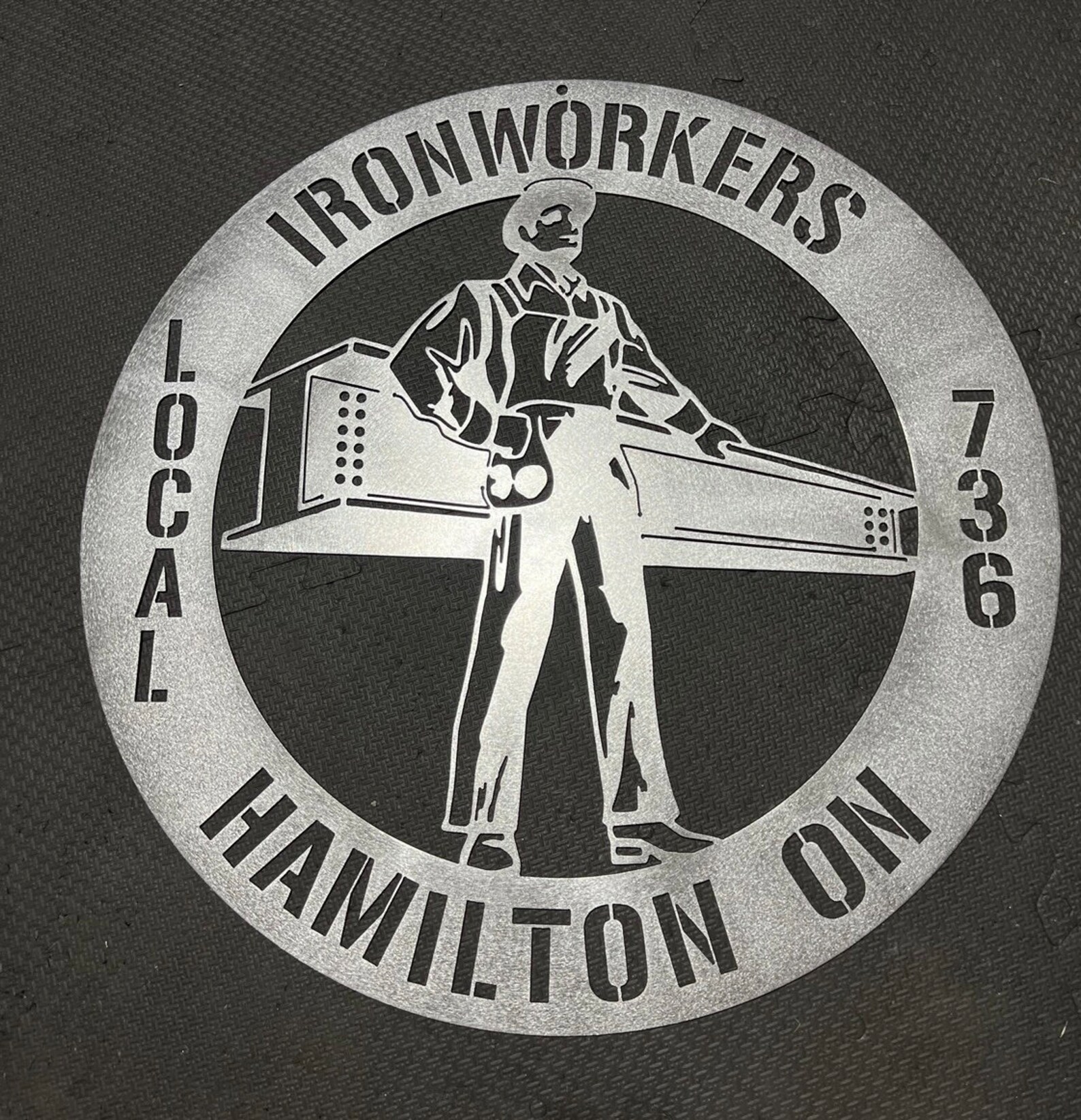 Custom Iron Worker Beam Sign - Etsy