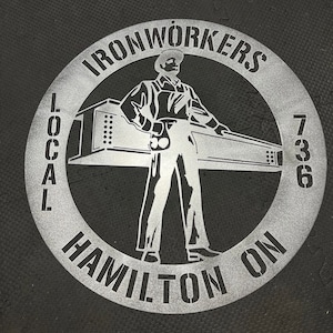 Custom Iron Worker Beam Sign - Etsy