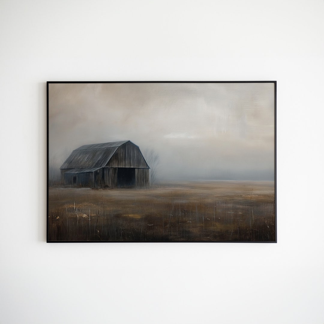 Moody Barn Print (MULTIPLE SIZES INCLUDED) - Etsy