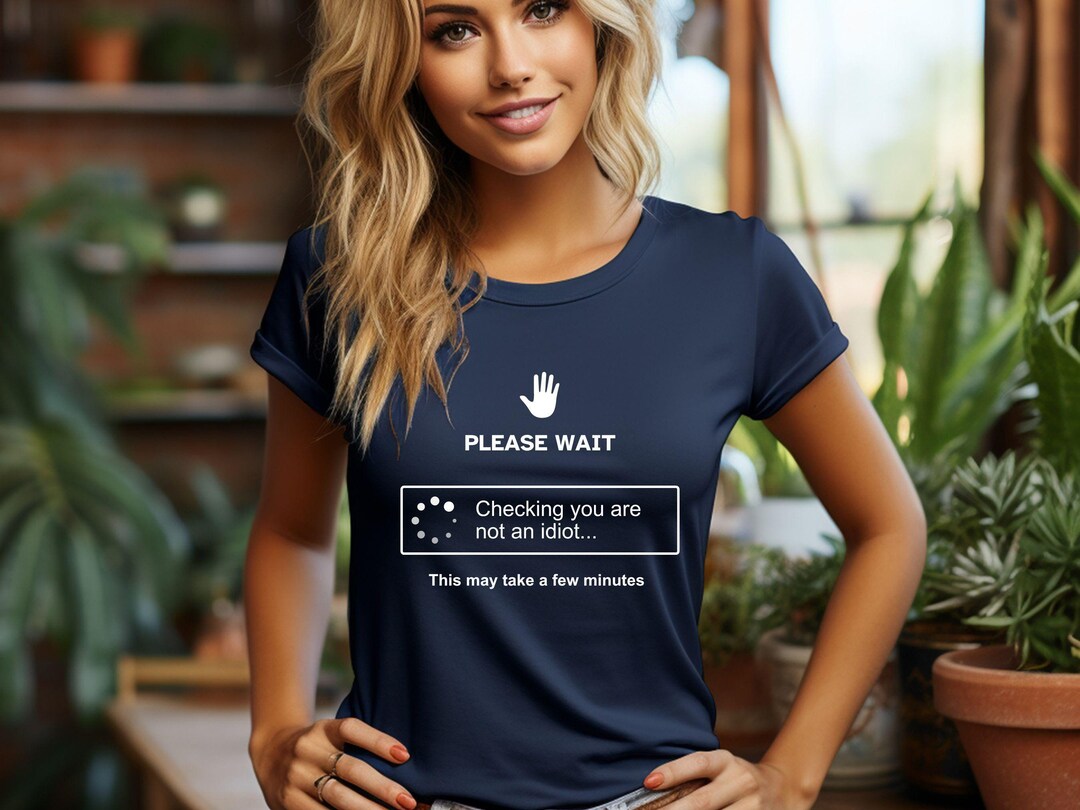 Are You an Idiot Tee, Funny Programmer IT T-shirt, Shy Nerd Tee, Coding Shirt, Computer Gift ...