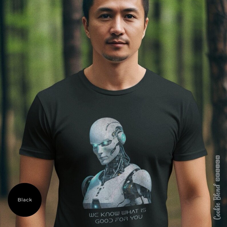 Nerd Tee, Futuristic T-shirt, AI T-shirt, AI Takeover, Robot Tee ...