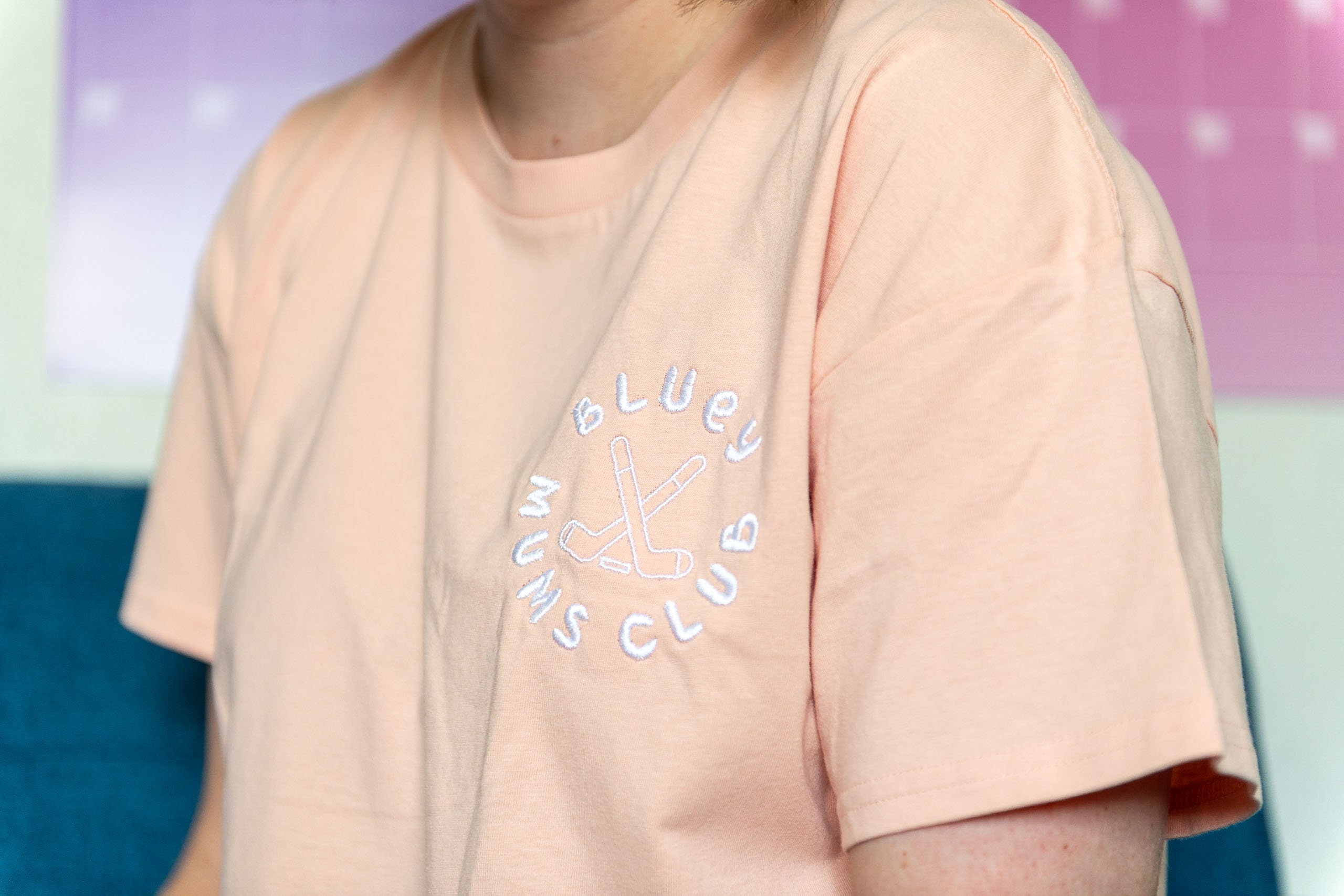 Embroidered Bluey Mums Club Tee - Etsy